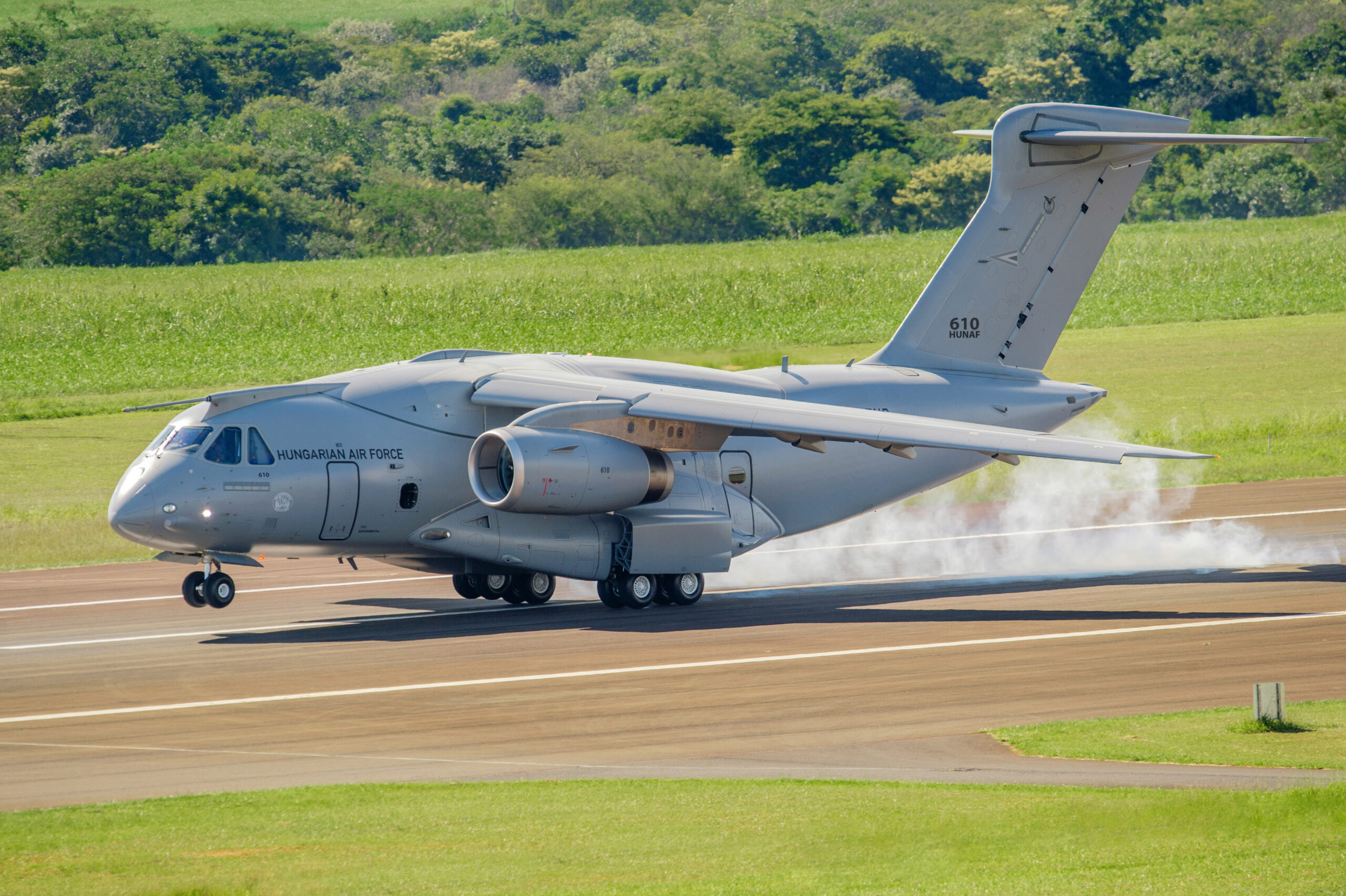 Hungarian Air Force's maiden flight of Embraer C-390 Millennium ... Hungarian Air Force's maiden flight of Embraer C-390 Millennium ...
